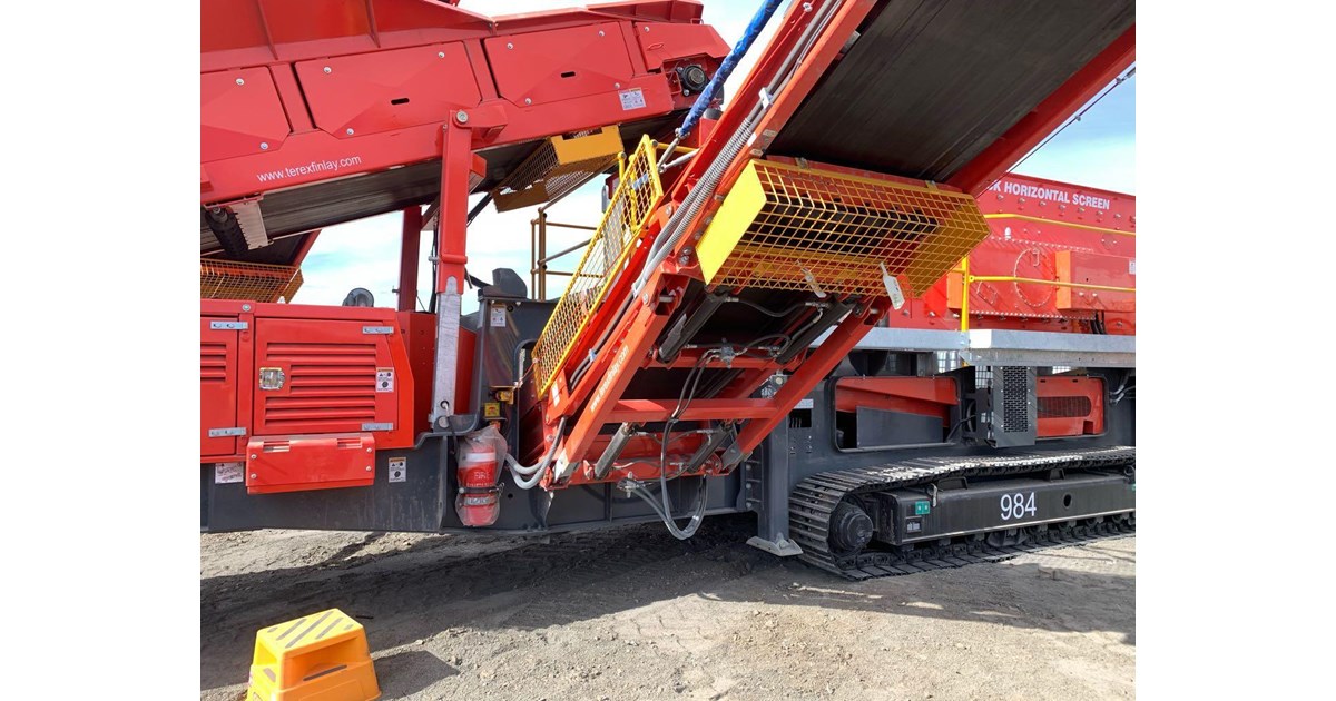 2025 TEREX FINLAY 984 HORIZONTAL SCREEN for sale (refcode TA1294311)