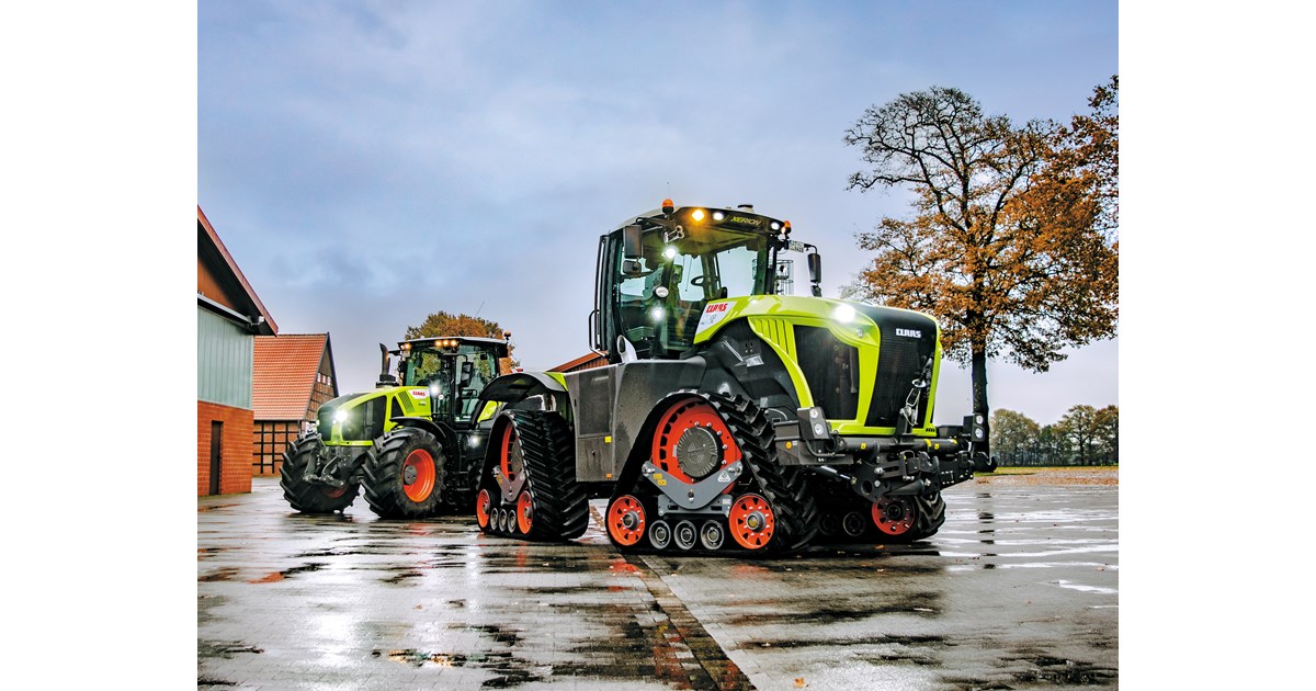 Claas Axion 900 and Xerion 5000 profile