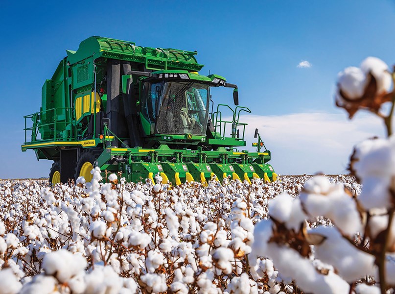 John Deere launches new cotton harvesters