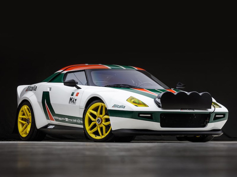 You can by a NEW Lancia Stratos at Bonham’s Paris auction in February