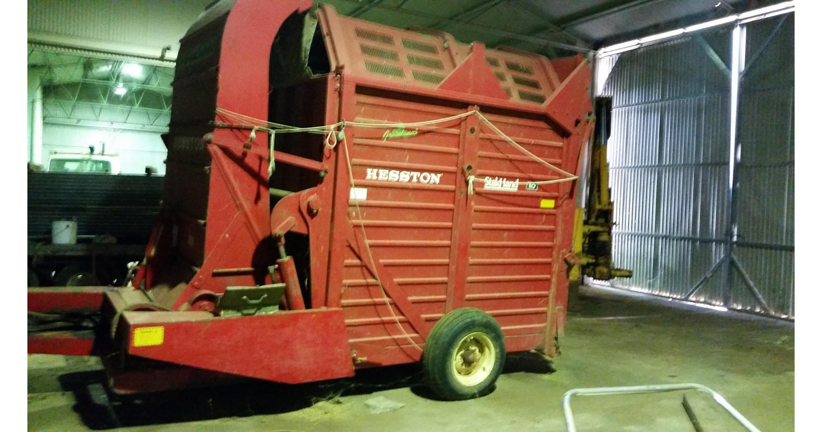 HESSTON FODDER STORAGE SYSTEM for sale (refcode DIY700118)