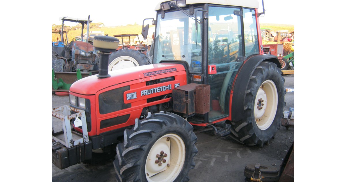 SAME FRUTTETO 85 SERIES II WRECKING PARTS ONLY for sale (refcode TA715784)