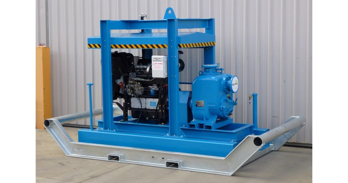 REMKO RTH-100 MAJOR CONTRACTORS DIESEL PUMP PACKAGE for sale