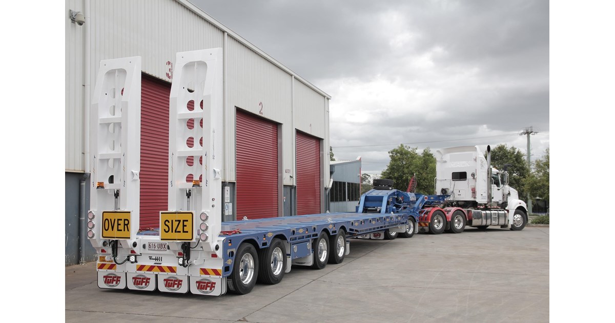 2020 TUFF TRAILERS 4X4 LOW LOADER / DECK WIDENING for sale (refcode ...