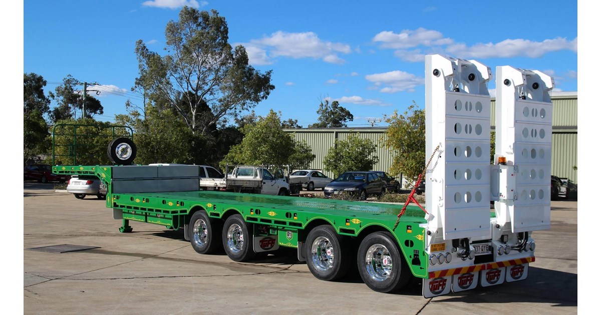 2020 TUFF TRAILERS 4X4 LOW LOADER / DECK WIDENING for sale (refcode ...