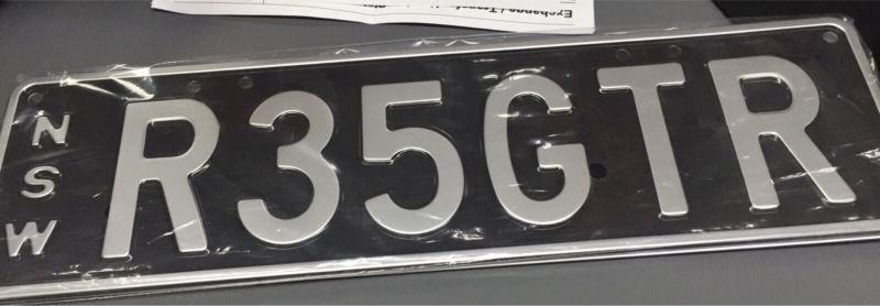 NUMBER PLATES R35 GTR for sale (refcode DIY751335)