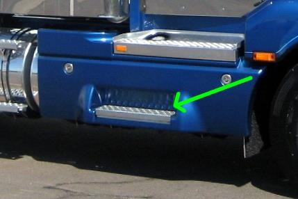 SUIT KENWORTH AND MOST TRUCKS FUEL TANK STEPS - PART NO. K2291361 for ...