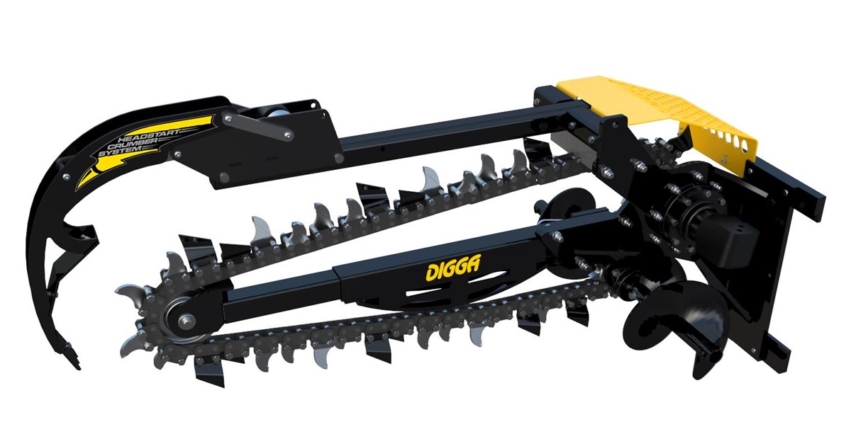 DIGGA 1200 HYDRIVE TRENCHER for sale (refcode TA589234)