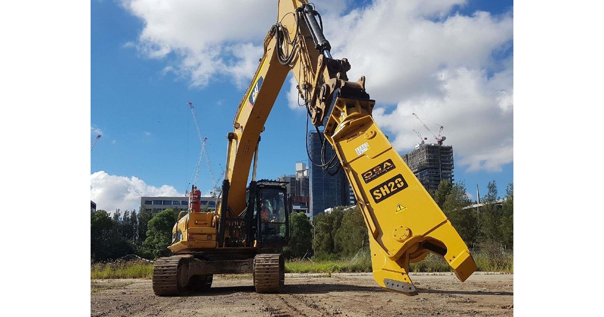 GARDNER ENGINEERING ROTATING DEMOLITION STEEL SHEAR for sale