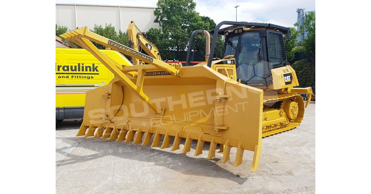CATERPILLAR D6K XL D6K2 Bulldozer Stick Rake & Tree Pusher for sale ...