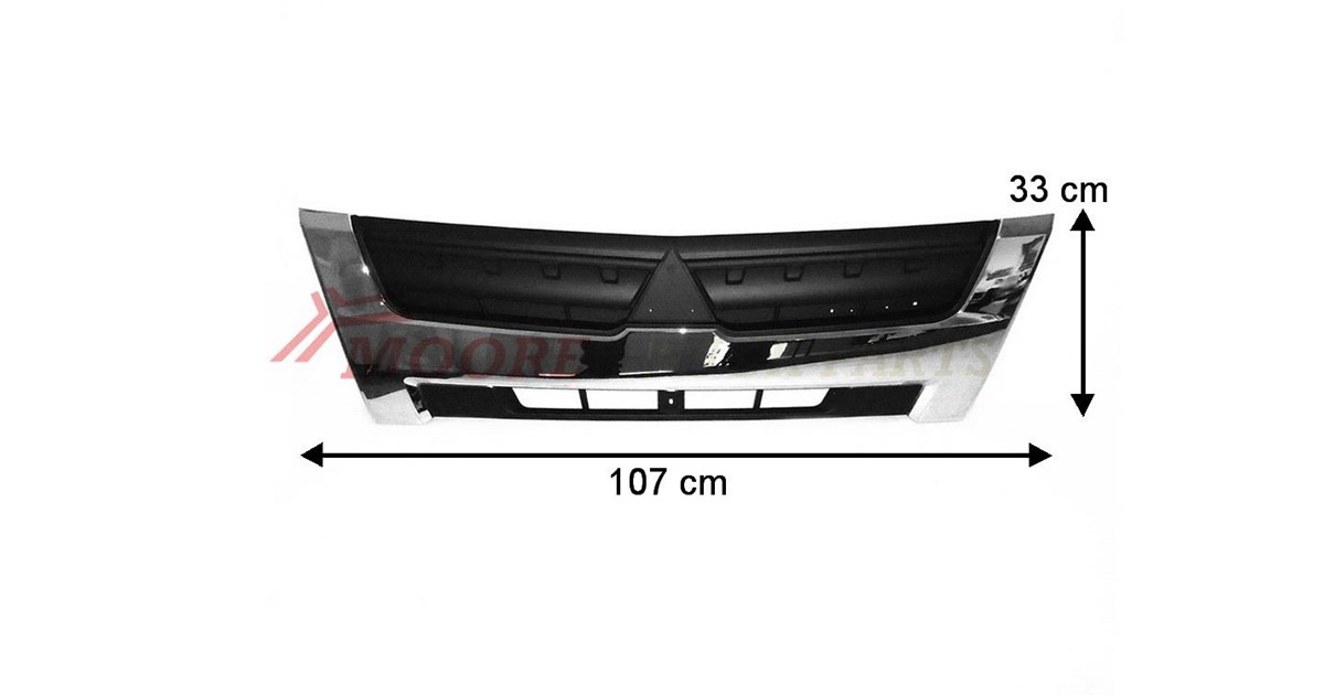 MITSUBISHI CANTER Grille Chrome Narrow for sale (refcode TA896080)