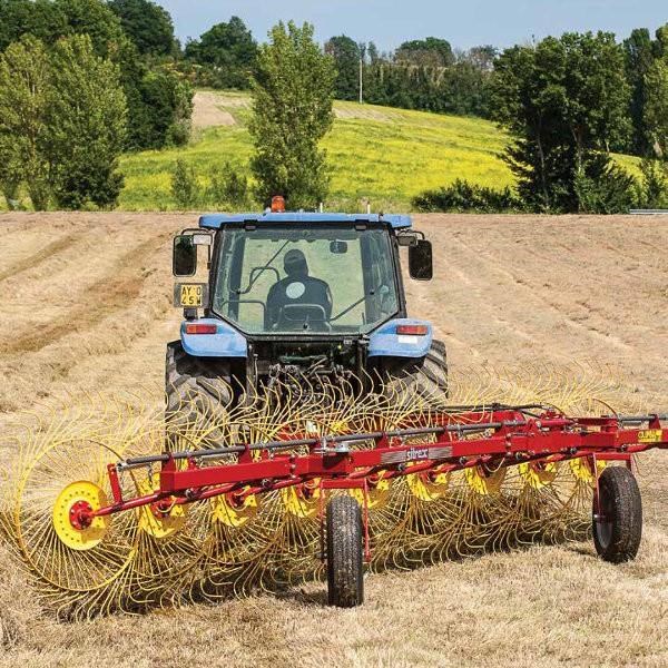 SITREX TR INLINE TRAILED HAYRAKES - 9 RAKE WHEELS - SITREX - HR-TR9 for ...