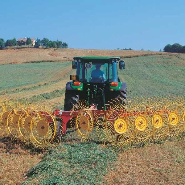 SITREX QR TRAILED HAYRAKES - 4L/4R+1 RAKE WHEELS - SITREX - HR-QR8HR ...