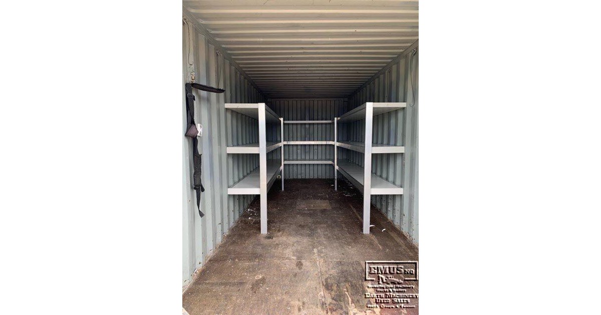 20FT SHIPPING CONTAINER INSULATED PANEL SHELVING for sale