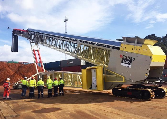 2020 TELESTACK TS-850 - 50M RADIAL TELESCOPIC STOCKPILE CONVEYOR for ...