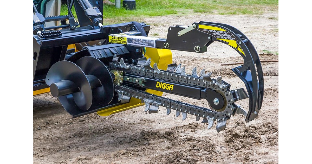 DIGGA 1200 BIGFOOT XD TRENCHER ATTACHMENT for sale (refcode TA589216)