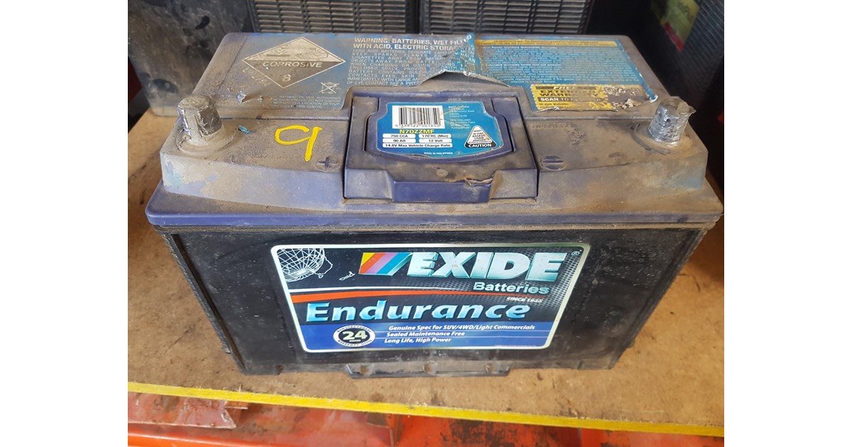 BATTERY EXIDE N70ZZMF BATTERY for sale (refcode TA1023709)