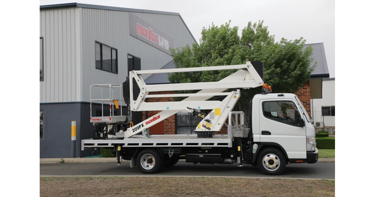 GSR MONITOR GSR E209PX TRUCK MOUNTED BOOM LIFT - PRICE DOES NOT INCLUDE ...