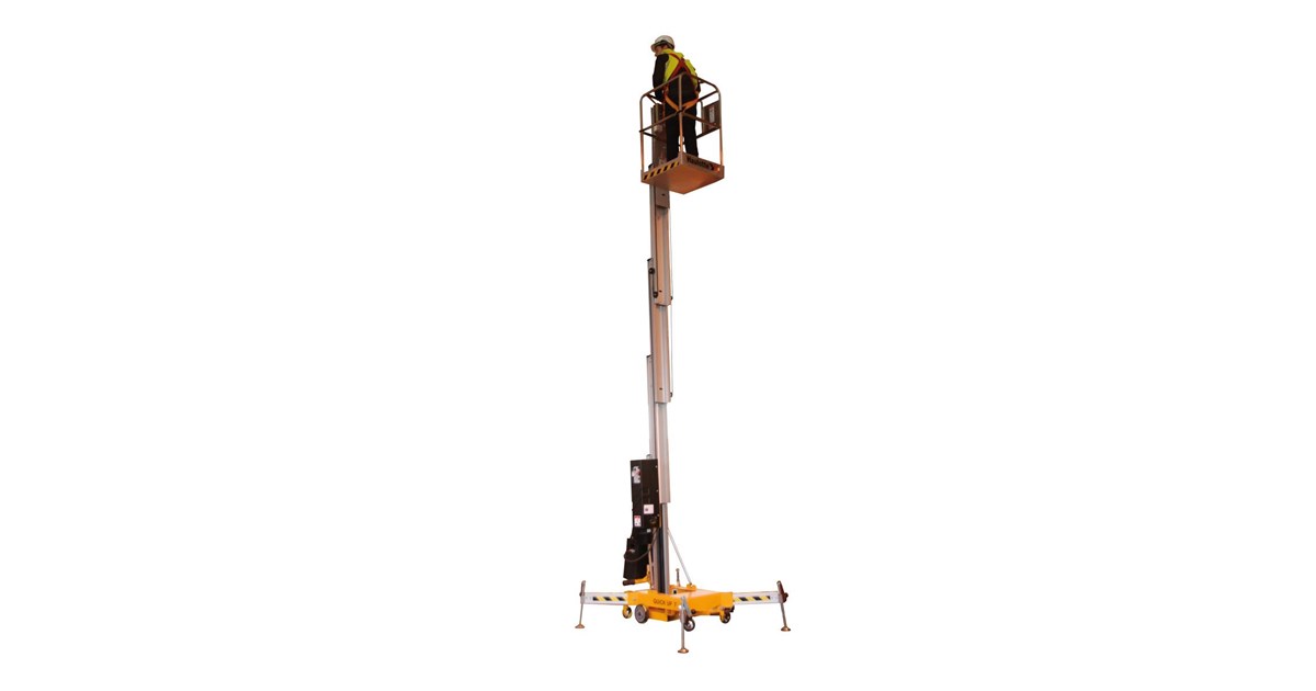 HAULOTTE 20FT PUSH AROUND MANLIFT VERTICAL LIFT for sale (refcode ...