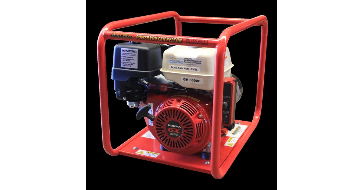 HONDA 6KVA HONDA GH5000E ELECTRIC START for sale (refcode TA1031940)