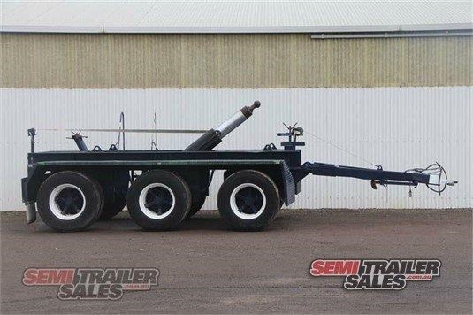 CUSTOM TRI AXLE CRANE DOLLY TRAILER for sale or hire (refcode TA749249)