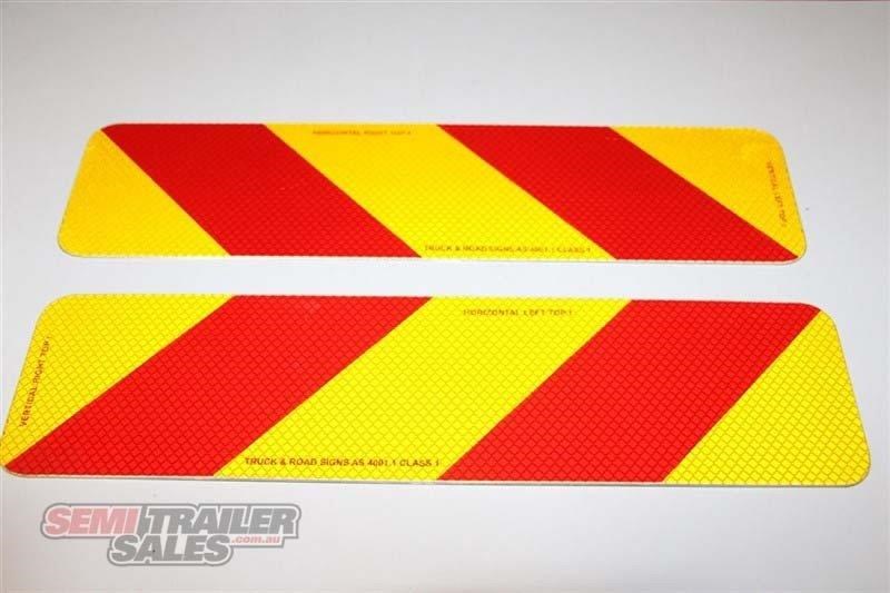 SEMI TRAILER SALES REAR MARKER SIGNS for sale (refcode TA955358)
