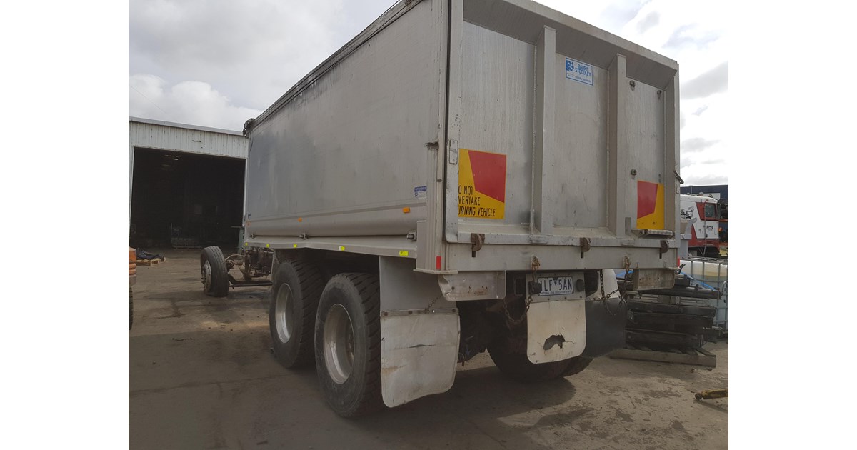 TIPPER BODY FOR SALE BARRY STOODLEY ALLOY 4600X1500MMX2450 CHASSIS ...