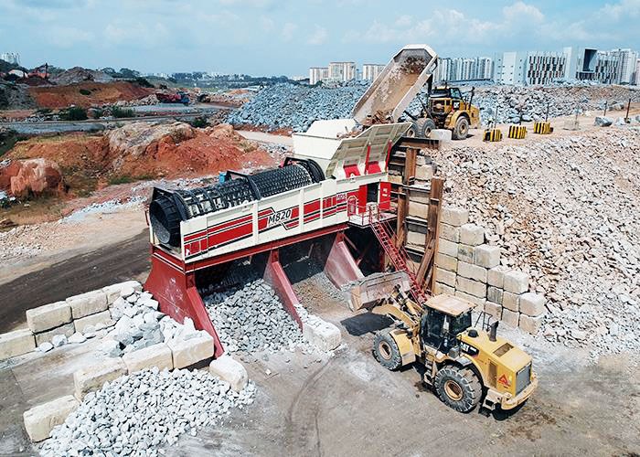 2020 MDS M820 TRACKED HEAVY DUTY ROCK TROMMEL for sale (refcode TA1002766)