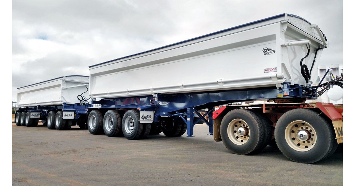 2023 BRUCE ROCK ENGINEERING SIDE TIPPER Evolution for sale