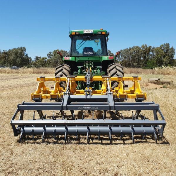 DONDI DONDI - 9 TINE SUBSOILERS WITH A DOUBLE REAR HYDRAULIC ROLLER ...