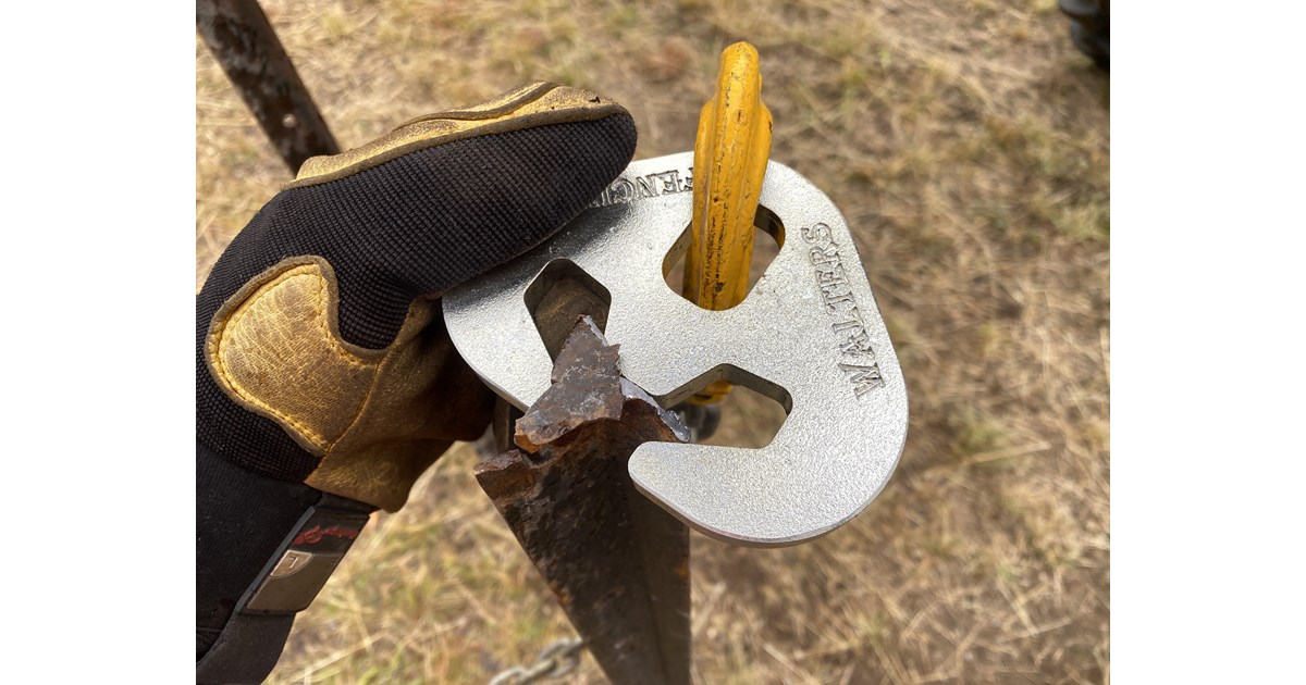 WALTERS FENCING UNIVERSAL POST GRAB - STAR POST LIFTER TO SUIT MAXI AND ...