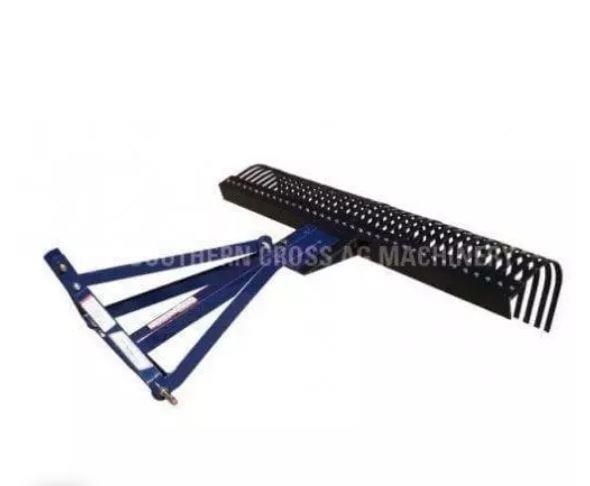 SOUTHERN CROSS AG MACHINERY 6FT STICK RAKE, 36 TINES- 6LR - SUIT UP TO ...