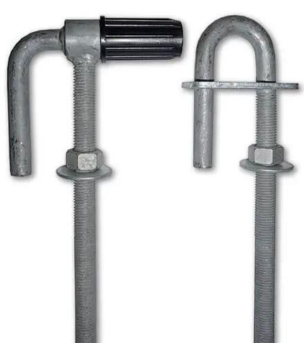 ROTECH RURAL 32NB HEAVY DUTY BOLT-THRU TIMBER POST HINGE SET -FG345032 ...