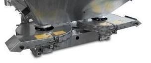 DAKEN SIDE DELIVERY CHUTE STAINLESS STEEL- RONDINI SP500 SPREADER -61. ...