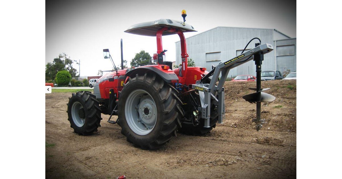 DIGGA 700MM TREE PLANTING AUGER FOR RAMDRILL PTO - HYDRAULIC DOWNFORCE ...