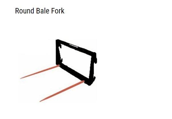 BURDER ROUND BALE FORKS INC CONUS II TINES -1240MM for sale (refcode ...