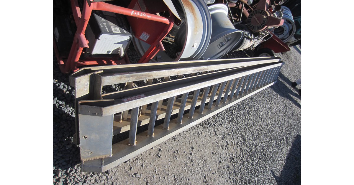 ALUMINIUM LOADING RAMPS SWL 3 TONNE COMBINED for sale
