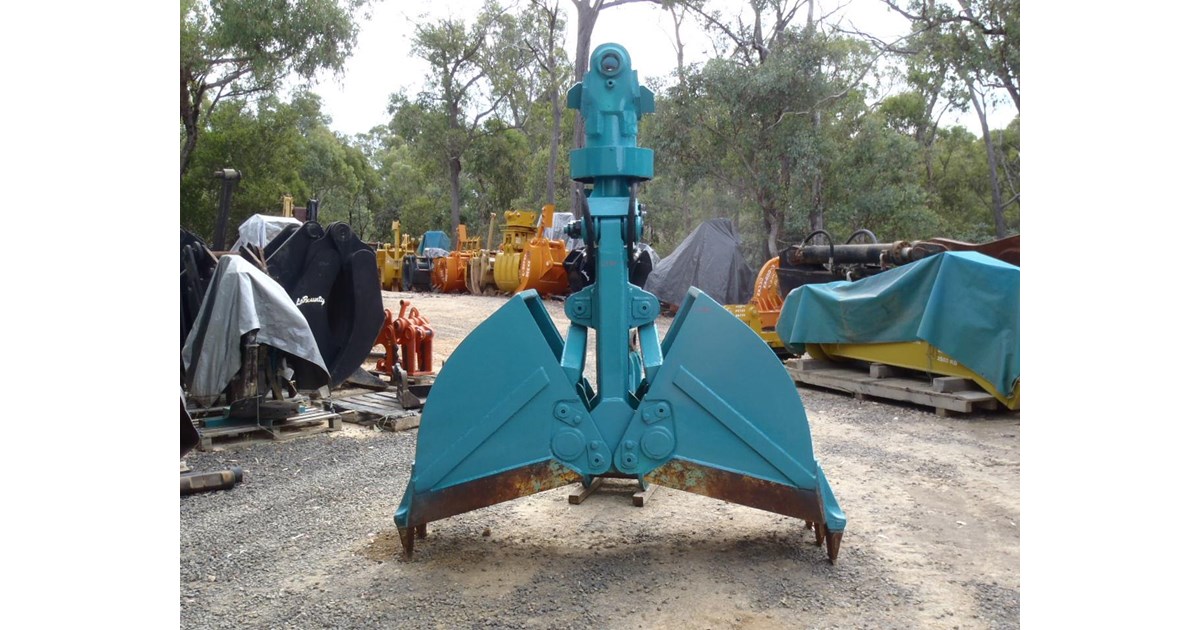 CUSTOM HYDRAULIC CLAMSHELL BUCKET for sale or hire (refcode TA1103127)