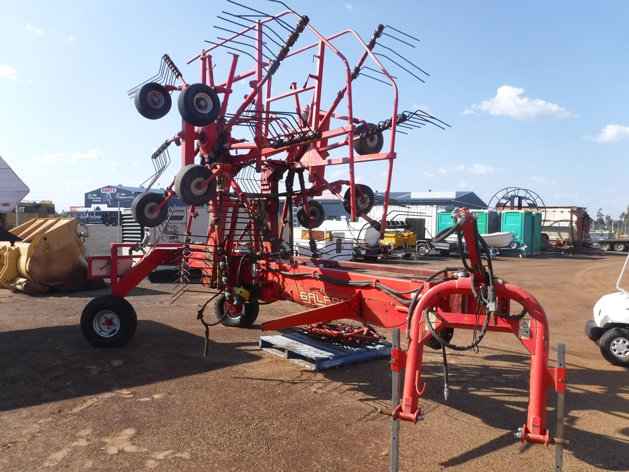 GALFRE AG780 TWIN SPIN ROTARY HAY RAKE for sale (refcode TA1122572)