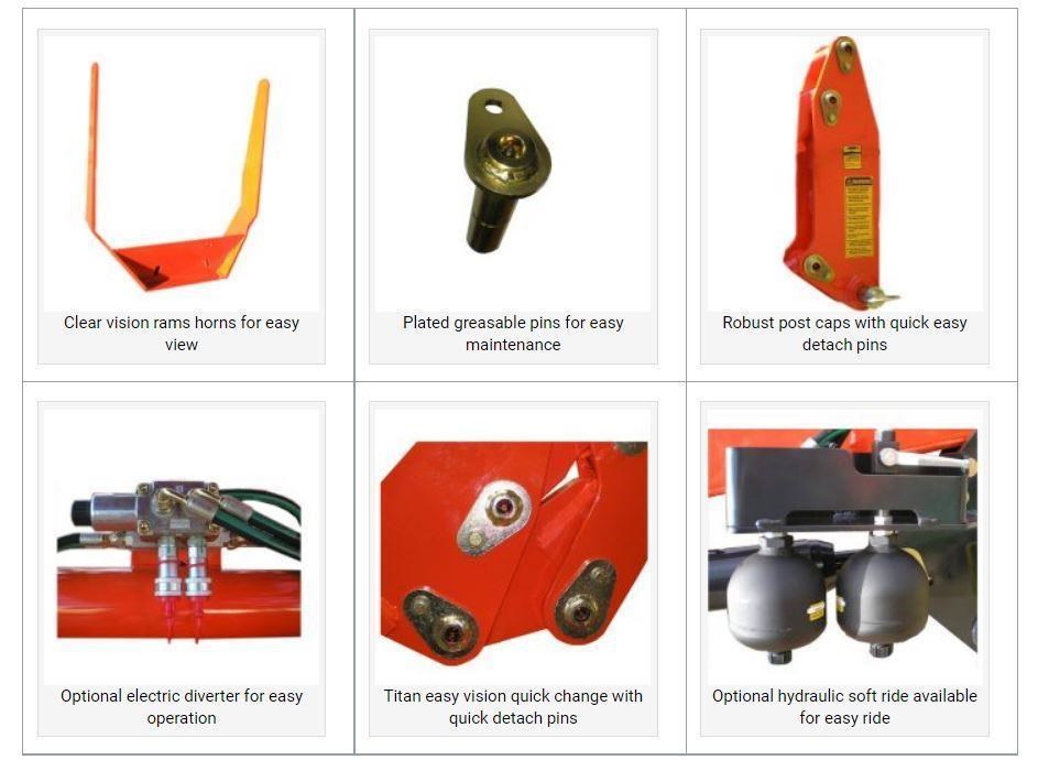 BURDER 3300 - 1.35M TITAN FRONT END LOADER (20-35HP) for sale (refcode ...