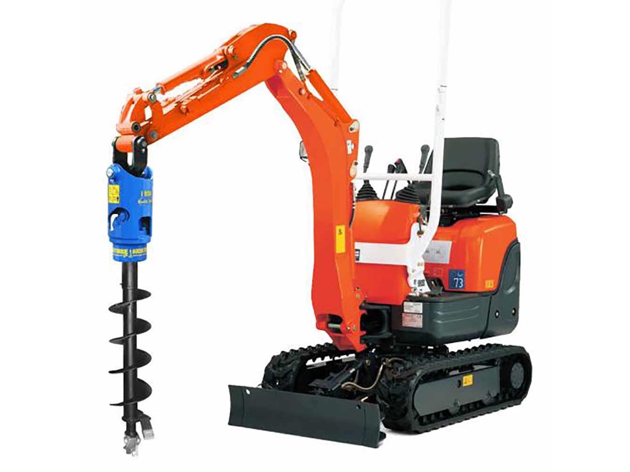 AUGER TORQUE EARTH DRILL FOR EXCAVATORS UP TO 9TONNE for hire (refcode ...