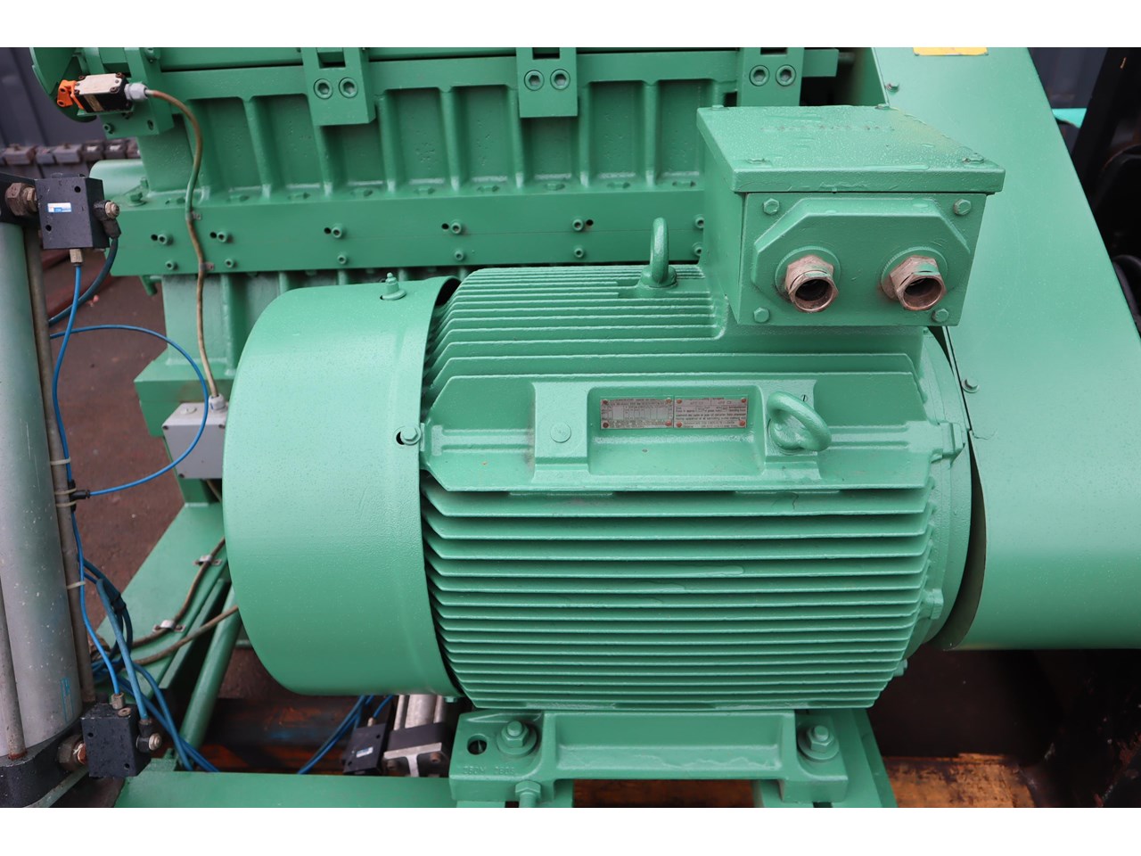 RAPID 1000 INDUSTRIAL HEAVY DUTY 75KW PLASTIC PIPE GRANULATOR for sale