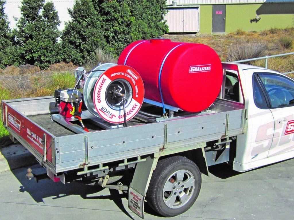 SILVAN 600L REMOTE CONTROL SKID SPRAYER (SINGLE REEL - ELECTRIC START ...