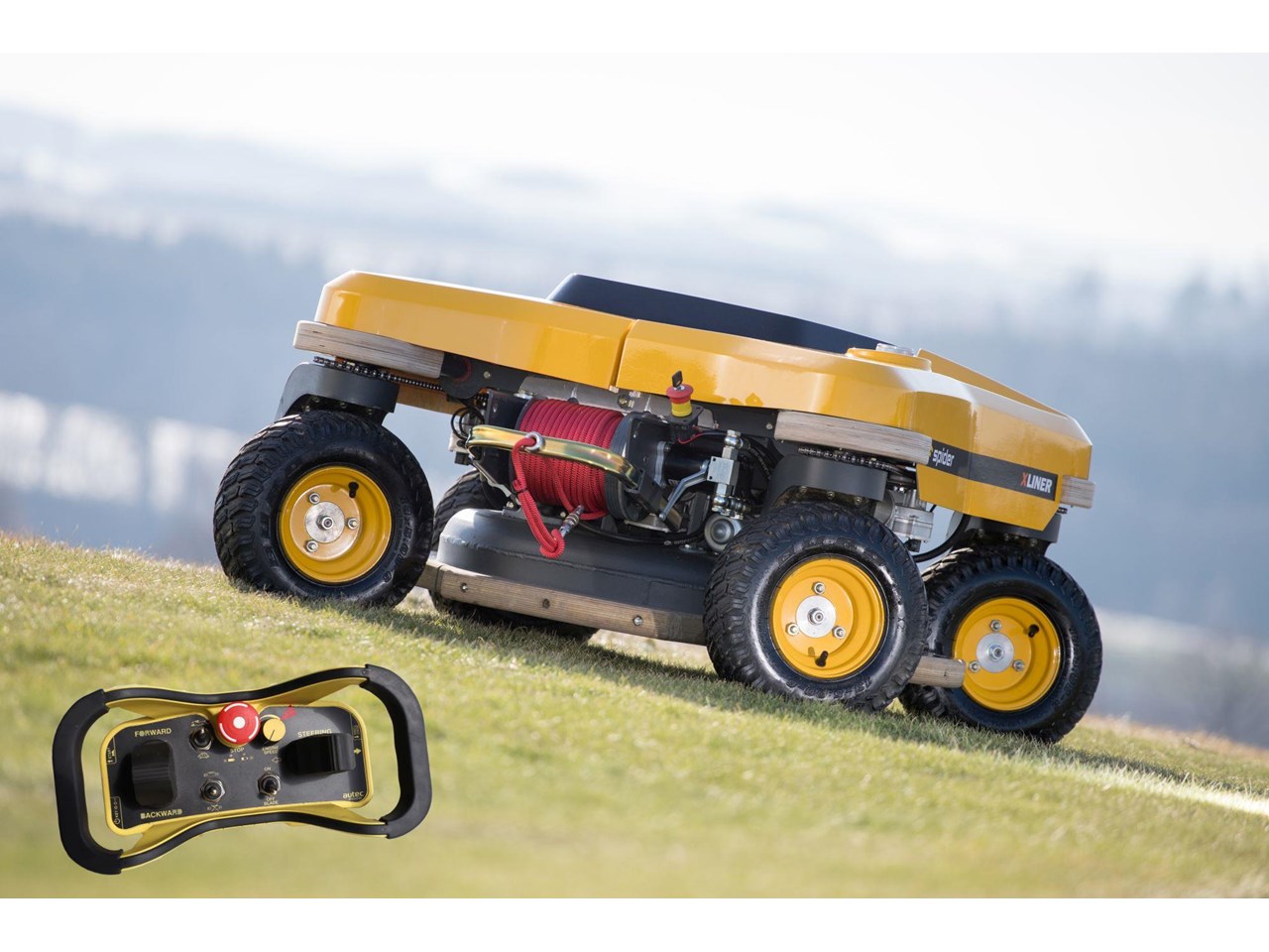 SPIDER X LINER REMOTE CONTROLLED SLOPE MOWER for sale (refcode TA1044494)