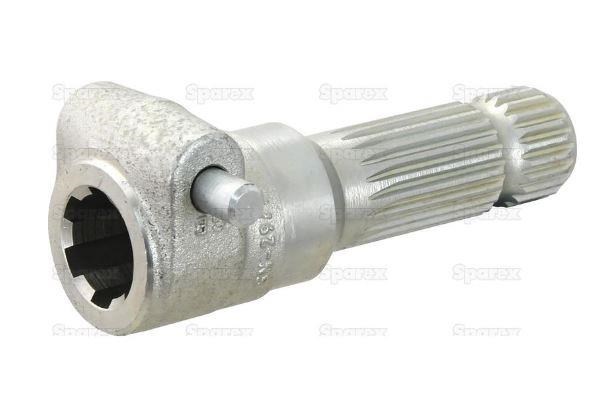 SPAREX PTO ADAPTOR WITH QUICK RELEASE PIN - 1 3/8" FEMALE SPLINE, 6 X 1 ...