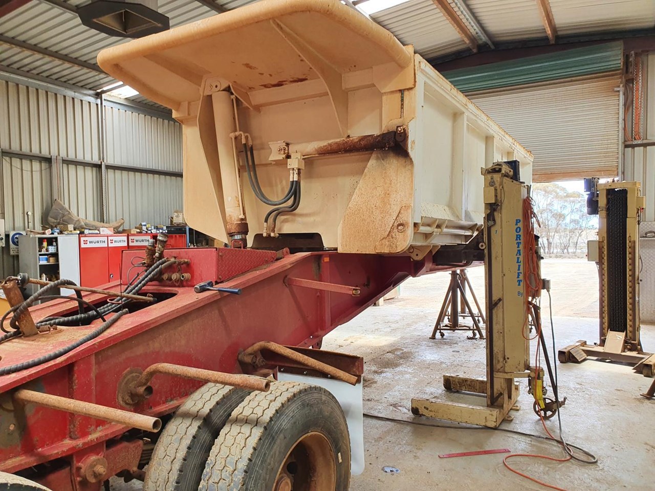 2014 POWERTRANS SIDE TIPPER for sale