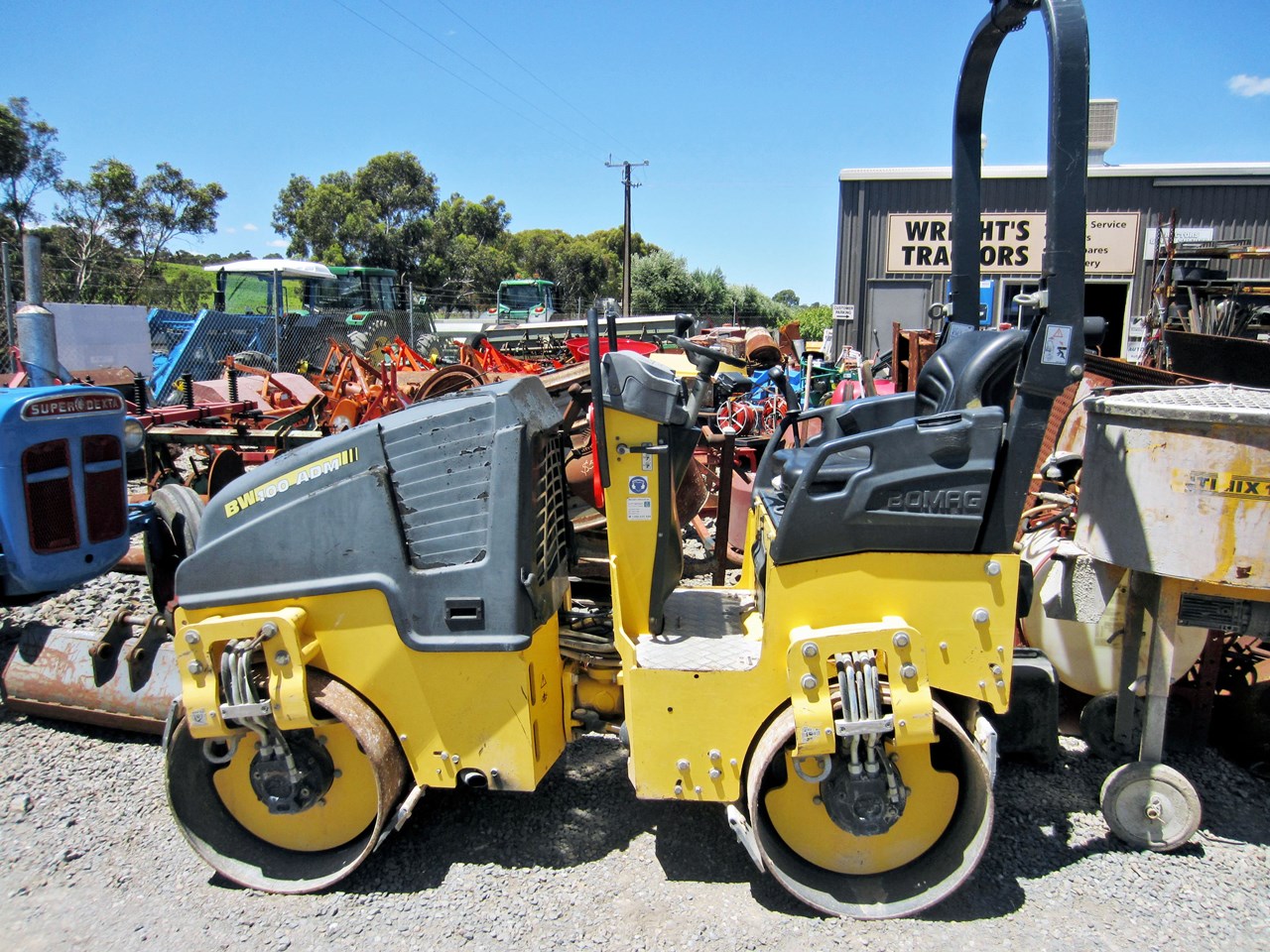BOMAG BW100 ADM-5 DOUBLE DRUM VIBRATORY ROLLER (08) 8323 8795 for sale