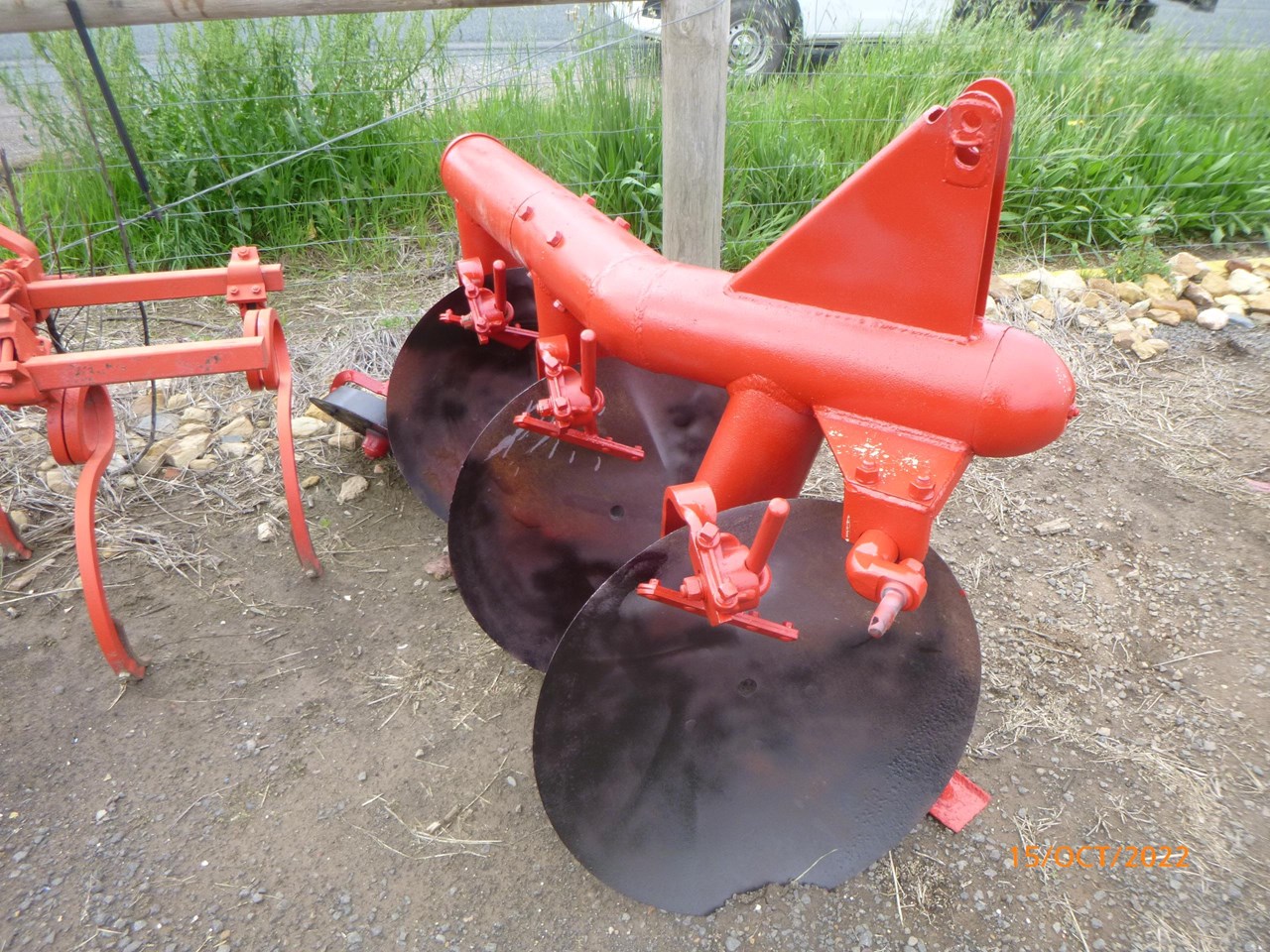 MASSEY FERGUSON 3 FURROW DISC PLOUGH for sale (refcode TA1166864)