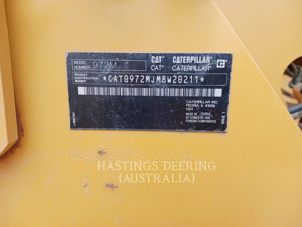 2019 CATERPILLAR 972M for sale (refcode TA1169238)
