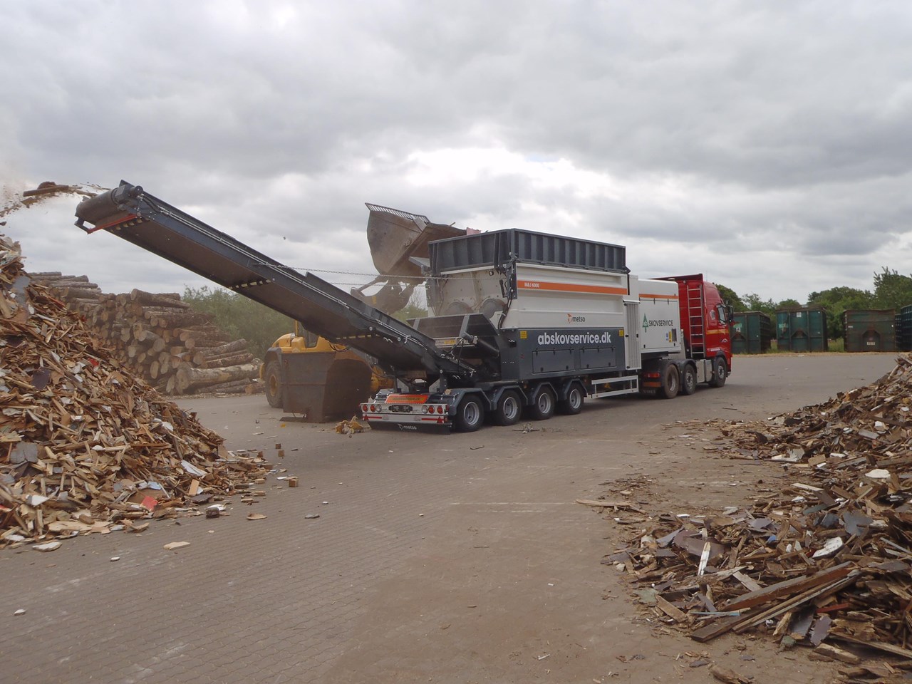 METSO M&J PRESHRED 6000 MOBILE for sale